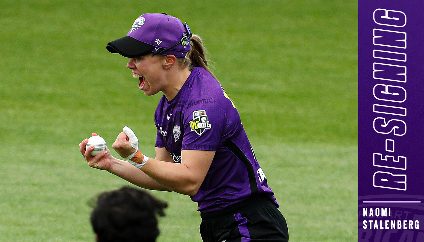 Stalenberg secures her seat on the 'Cane Train | Hobart Hurricanes