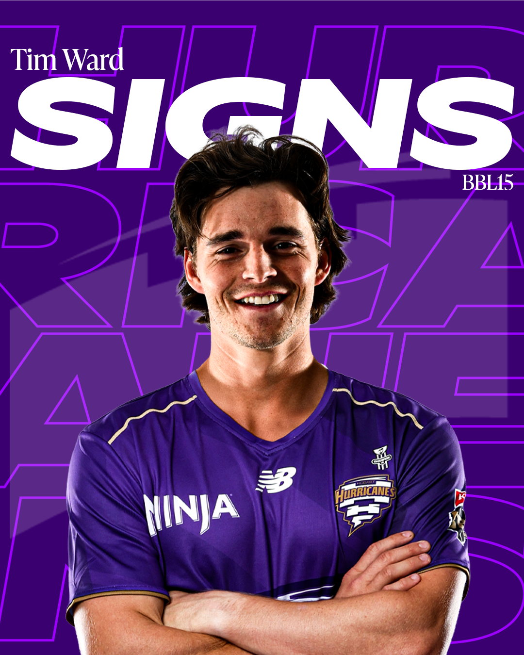 Tim a-WARD-ed Hurricanes Contract! | Hobart Hurricanes